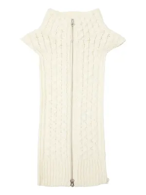 Veronica Beard Upstate Knit Dickey - Ivory