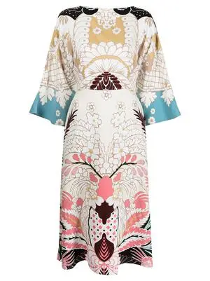 VALENTINO Cady Printed Dress