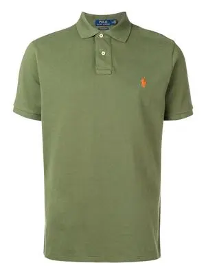 Polo Ralph Lauren Embroidered Logo Polo Shirt - Green