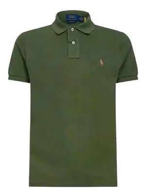 Polo Ralph Lauren Embroidered Logo Polo Shirt - Green