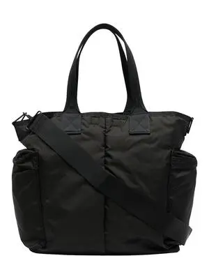 PORTER-YOSHIDA & CO Side-pockets Tote Bag - Black