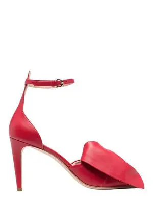 RED VALENTINO RED(V) 90mm Bow Detail Pumps