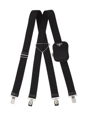 PRADA Triangle-Logo Braces