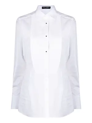 DOLCE & GABBANA Dolce & Gabbana Long-Sleeve Poplin Shirt
