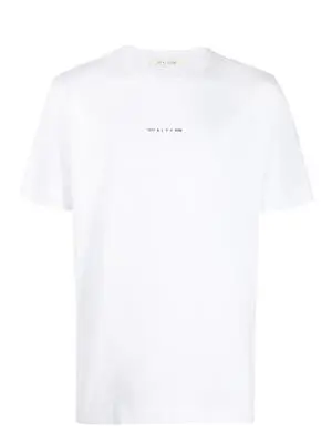 1017 Alyx 9sm Text-print T-shirt - White