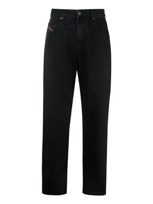 DIESEL® Diesel Cropped Wide-Leg Jeans