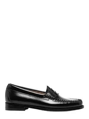 G.H.BASS G.h. Bass & Co. Leather Penny Loafers - Black