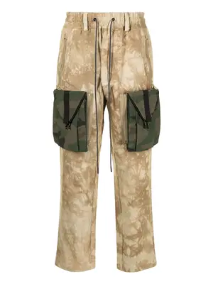 MOSTLY HEARD RARELY SEEN Zip-off Cargo Trousers - Brown