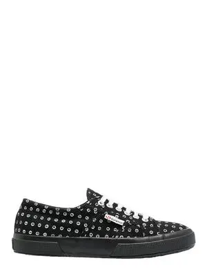 10 CORSO COMO X Superga Printed Lace-up Sneakers - Black