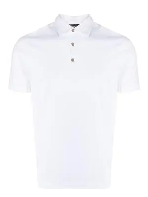 Herno Short-sleeve Polo Shirt - White