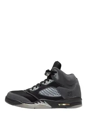 JORDAN Air 5 Retro Anthracite Sneakers Black