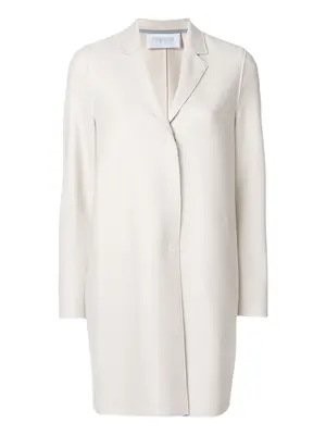 Harris Wharf London Elongated Coat - Neutrals