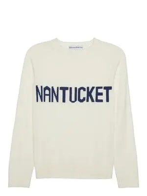 ELLSWORTH + IVEY Nantucket Crewneck Sweater - Neutral