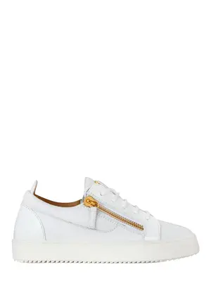 GIUSEPPE ZANOTTI Gail Leather Sneakers - White