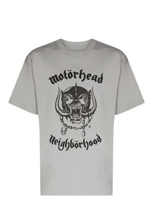 NEIGHBORHOOD X Motörhead Slogan-print T-shirt - Grey