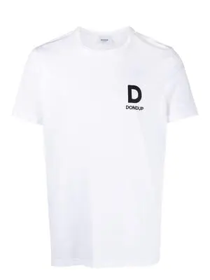 DONDUP Logo-print Cotton T-shirt - White