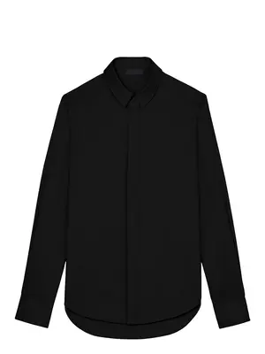 Wardrobe.NYC Classic Cotton Shirt - Black
