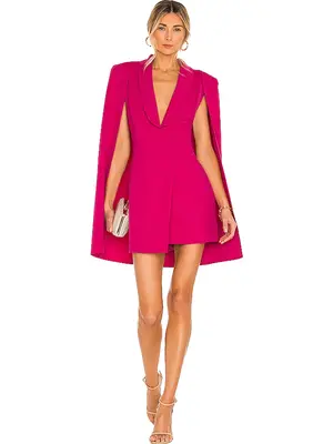 Katie May Boss Lady Mini Dress - Pink Peacock