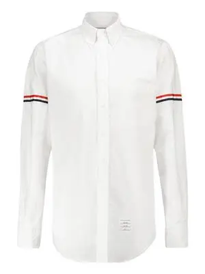 Thom Browne Grosgrain Armband Shirt - White