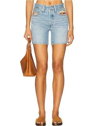 LEVI'S 501 Mid Thigh Short - Desert Utopia