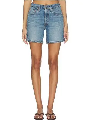 LEVI'S 501 Mid Thigh Denim Shorts - Pen Ring