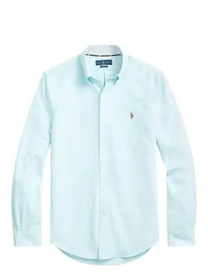 Polo Ralph Lauren Embroidered Logo Oxford Shirt - Blue