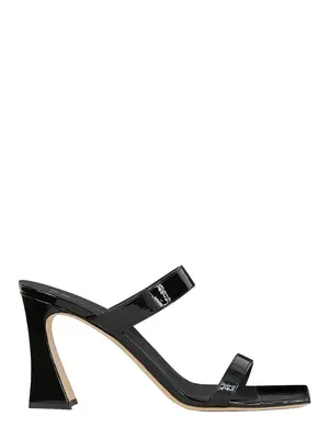 GIUSEPPE ZANOTTI 85mm Flaminia Sandals - Black