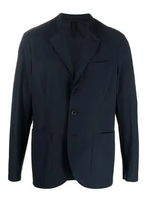 Harris Wharf London Classic Tailored Blazer - Blue