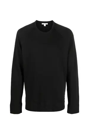 JAMES PERSE Supima Cotton Sweatshirt - Black