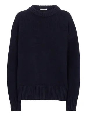 THE ROW Ophelia Wool And Cashmere Sweater - Blue