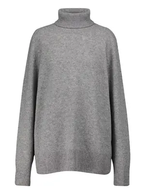 THE ROW Stepny Turtleneck Sweater - Grey