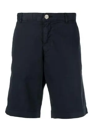Woolrich Knee-length Cotton Chino Shorts - Blue