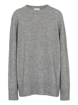 THE ROW Sibem Wool And Cashmere Sweater Grey
