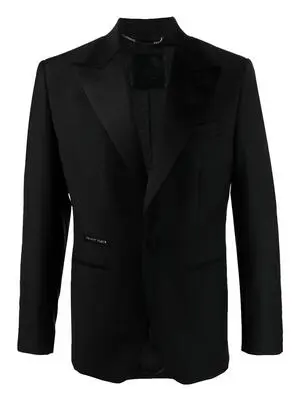 PHILIPP PLEIN Philipp Plein Peak-Lapels Single-Breasted Jacket