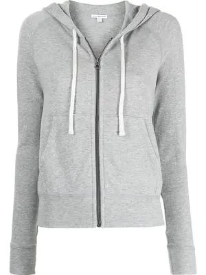JAMES PERSE Fleece Hoodie - Grey