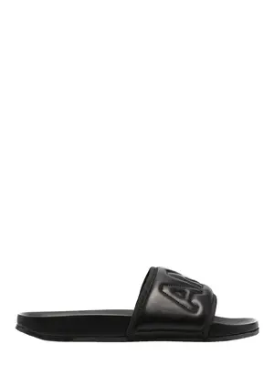 AMBUSH Embossed Logo Slides - Black