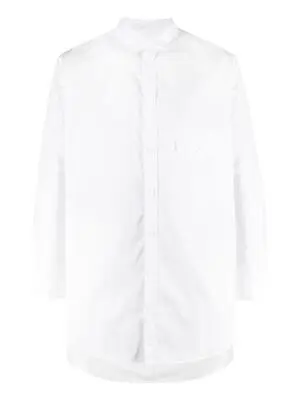 Yohji Yamamoto Flap Pocket Long-length Shirt - White