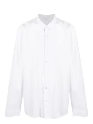 JAMES PERSE Long-sleeved Cotton Shirt - White