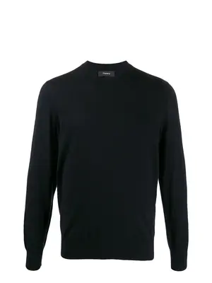 Theory Basic Wool Sweatshirt - Blue