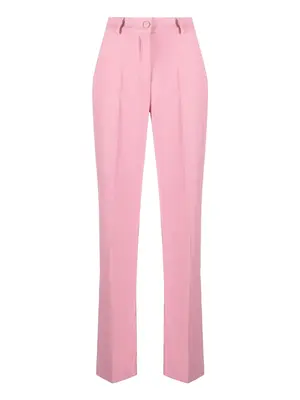 HEBE STUDIO High-waist Tailored Trousers - Pink