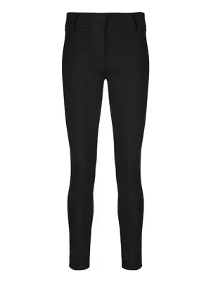 Patrizia Pepe Tailored Slim-fit Trousers - Black