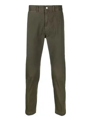DIESEL P-phillipe-ka Gabardine Straight Chinos - Green
