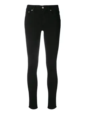 Polo Ralph Lauren High Rise Skinny Jeans - Black