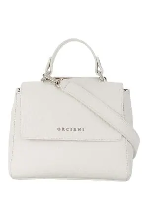 ORTIGNI Sveva Soft Small Tote Bag White