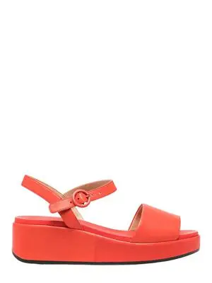 Camper Misia Ankle Strap Sandals - Red