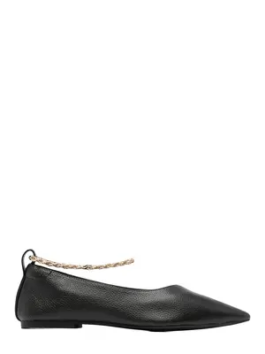 Senso Aubree Ii Leather Ballerina Shoes - Black