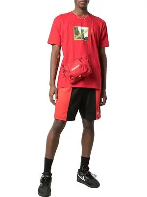 Supreme Logo-patch Shoulder Bag - Red