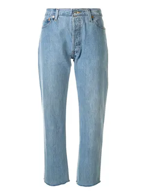 RE/DONE RE/DONE Stove Pipe Cropped Jeans