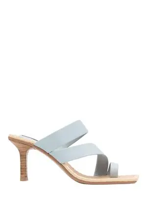 Senso Mandi Leather High Heel Sandals - Blue