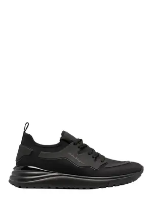 FERRAGAMO Logo-print Low-top Sneakers - Black